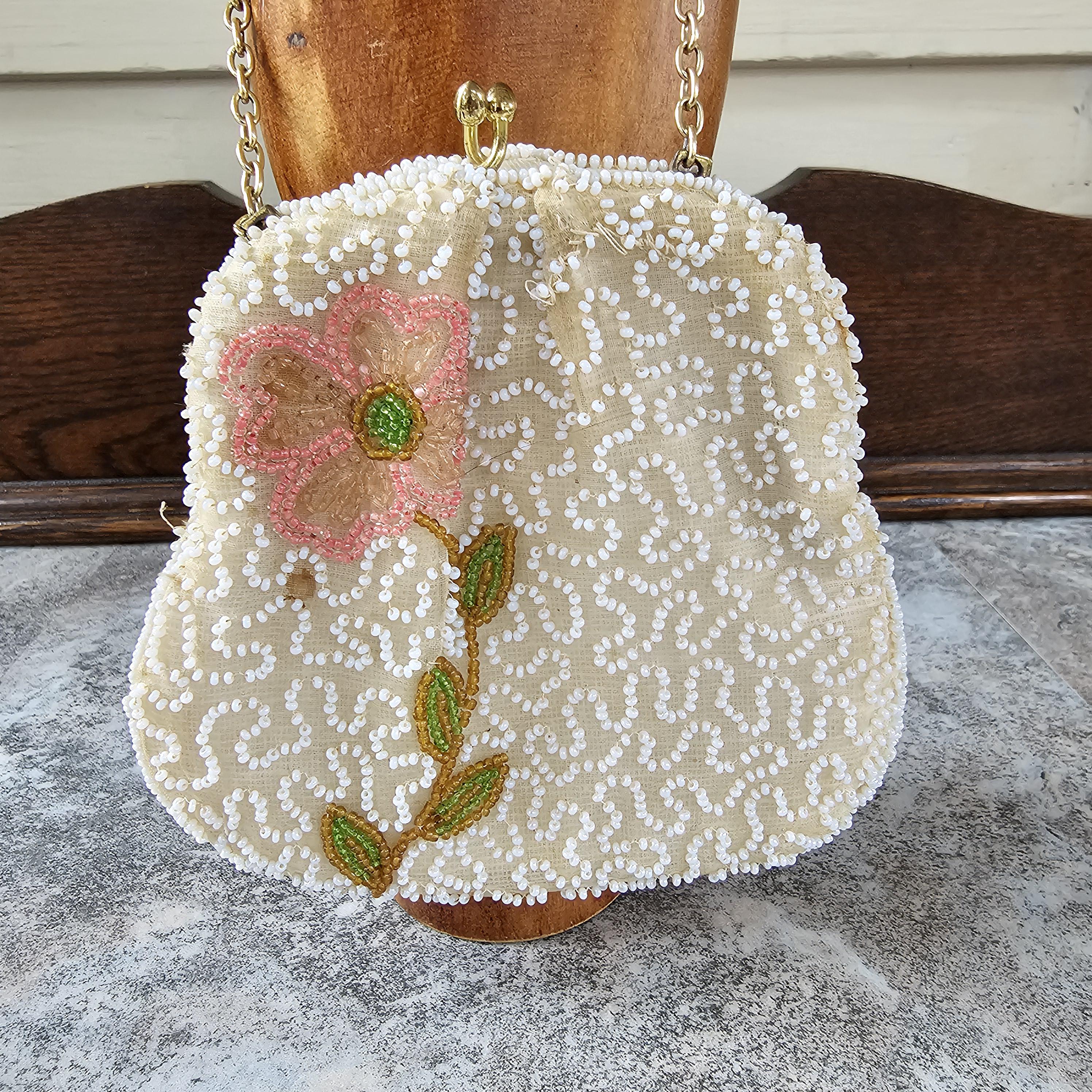 Vintage Walborg Beaded Evening Purse: Made in Belgium by Hand - Etsy