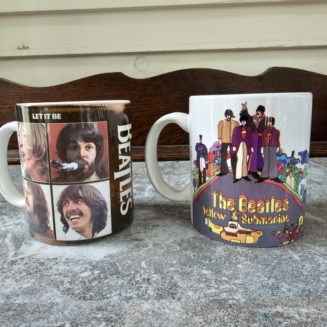 Vintage the Beatles Album Cover Coffee Mug: Rock Band Memorabilia - Etsy