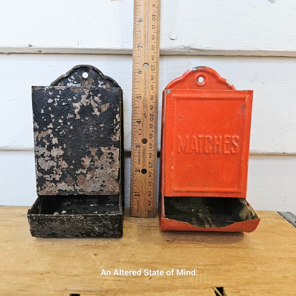 Matchbox Holder - Etsy