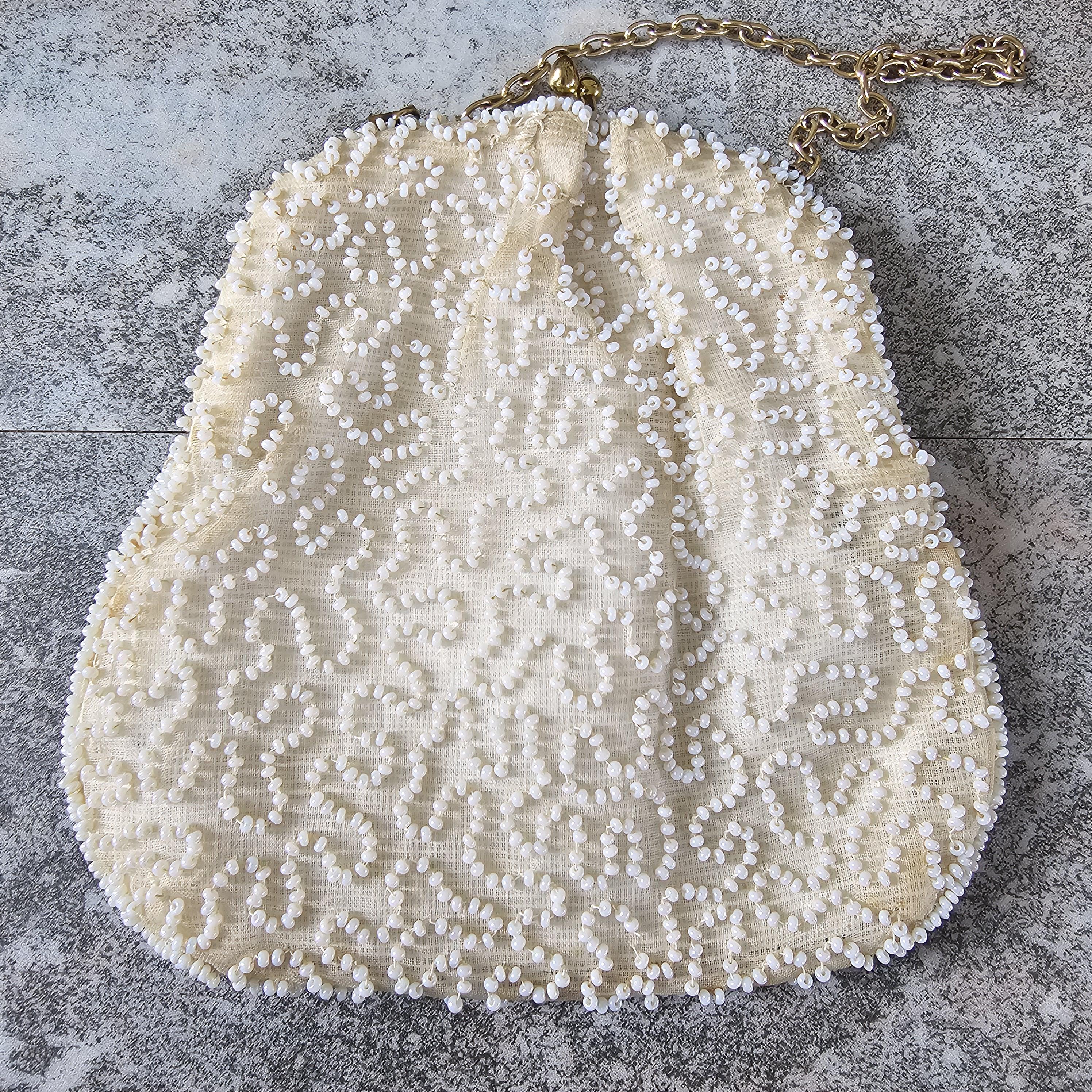 Vintage Walborg Beaded Evening Purse: Made in Belgium by Hand - Etsy