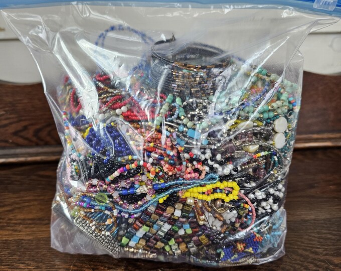 5+ Pounds Tiny Seed Beads Lot, Jewelry Making Crafting Supplies, Small ...