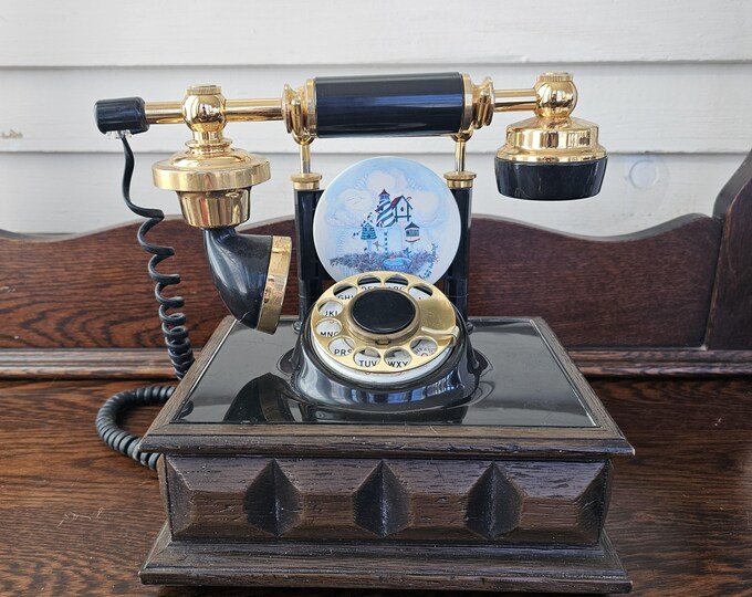 Vintage Deco-tel Princesses Telephone, Rotary Dial Phone, Mid-century ...