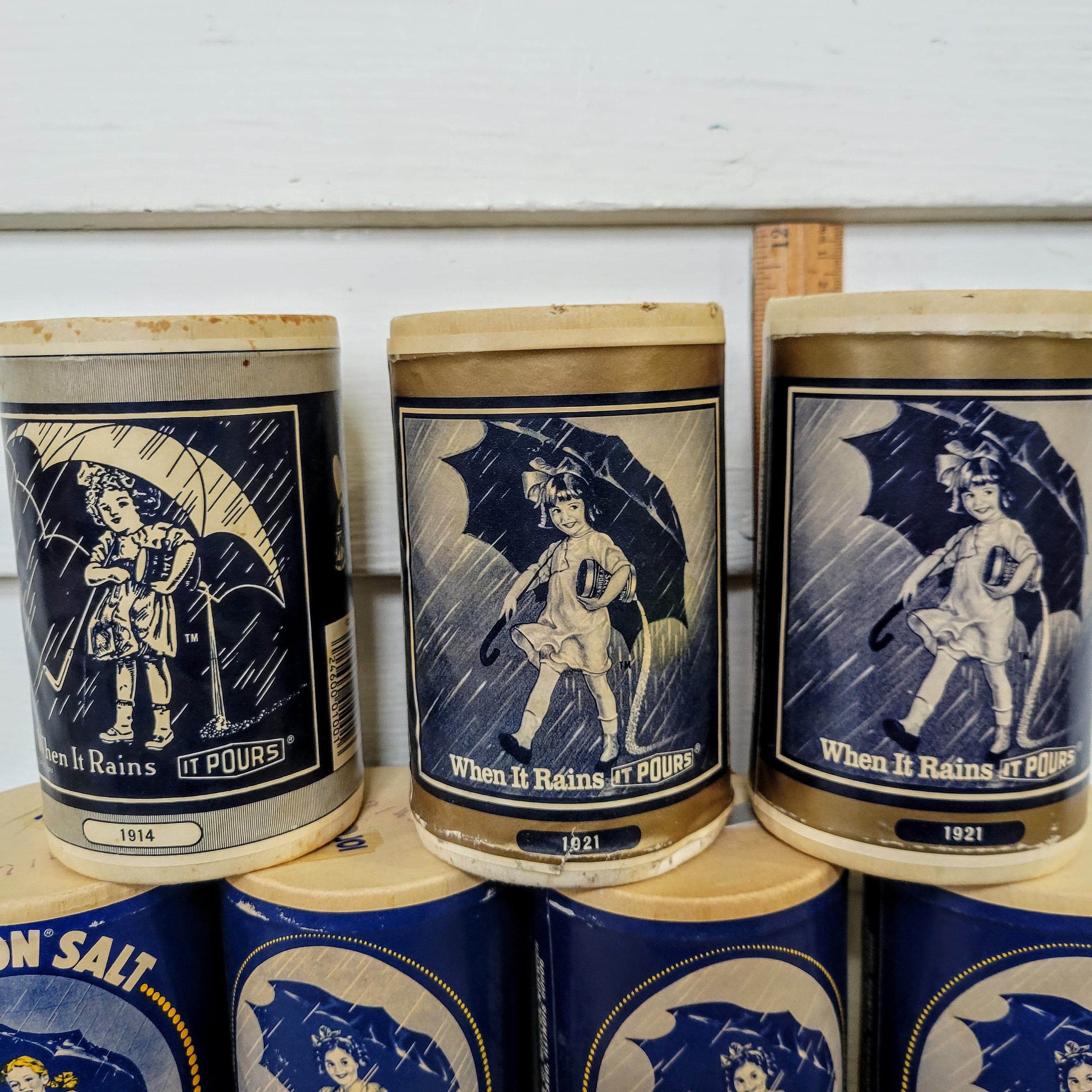 Vintage Morton Salt Containers Choose a Year Replica - Etsy