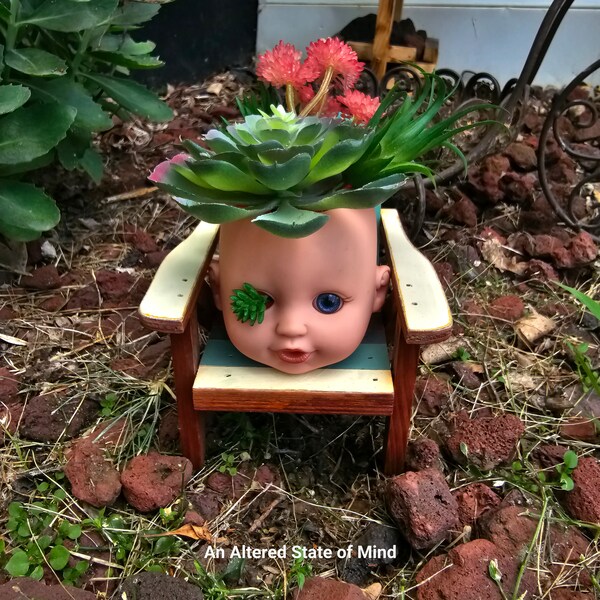 Head Planter - Etsy