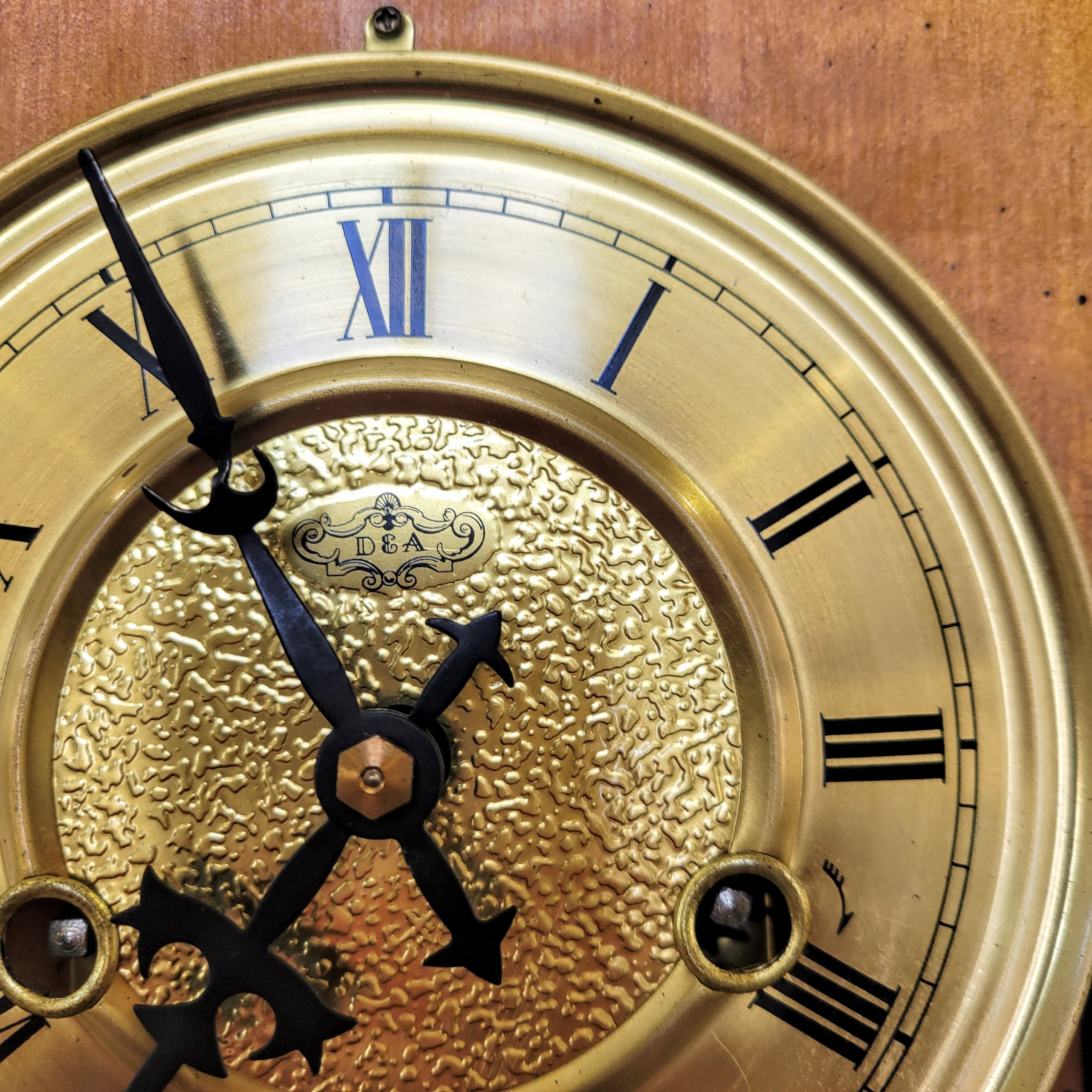 Vintage D&A Wall Clock Working Pendulum Key Wind-up Chime - Etsy