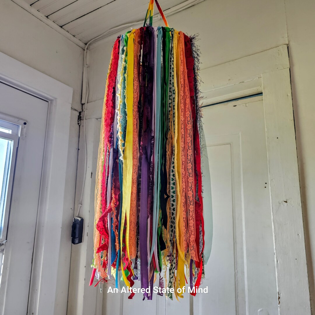 Rainbow Lace Chandelier Wind Sock PRIDE Flag Decor LGBTQ - Etsy