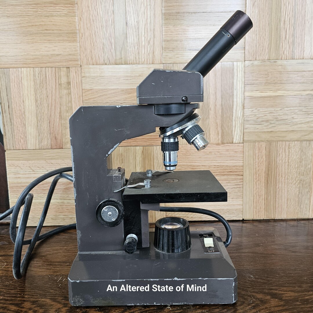 Vintage Swift M3200 Microscope: Illuminated Monocular, 3 Objective ...