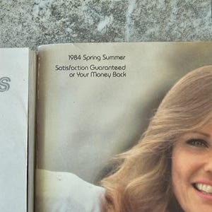 Vintage Sears Catalog, 1984 Large Fashion Magazine, Spring Summer Fall ...