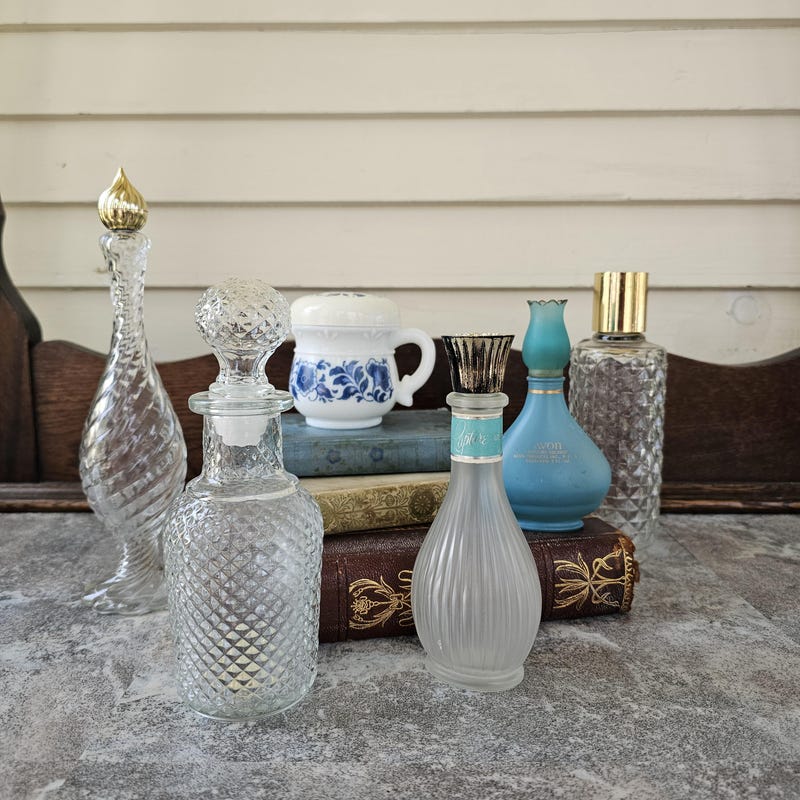 Empty Avon Perfume Bottle - Etsy