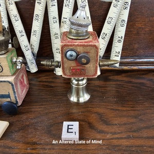 Choice Small Wooden Robot Assemblage Junkbot Desk Buddy Decor ...