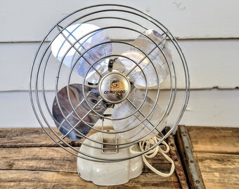Vintage Metal Fan | Etsy