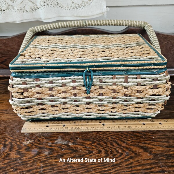 Old Sewing Basket - Etsy