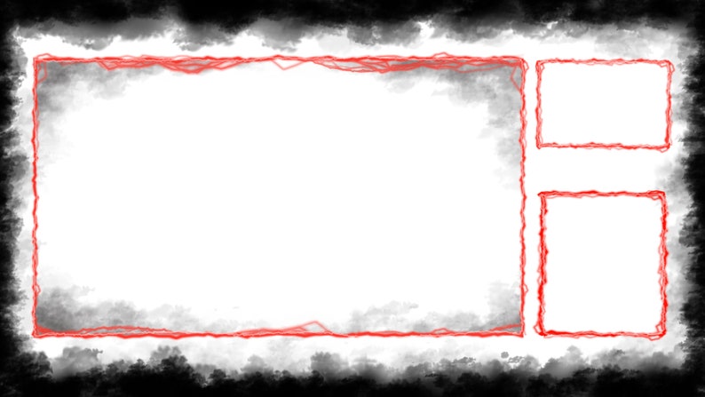 Red Lightning Stream Overlay || Blood Veins Hunt Scent Vampire Horror ...