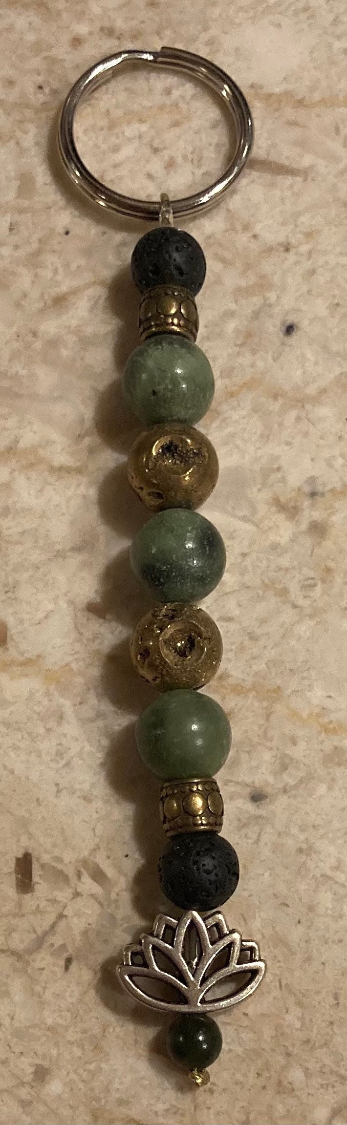 Jade Good Luck Keychain - Etsy