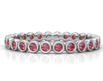 Bezel Set Ruby - Etsy