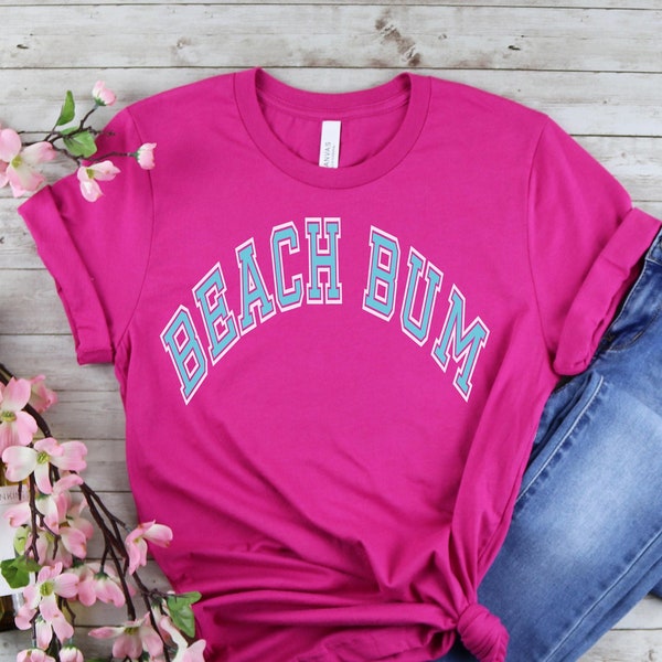 Beach Bum T Shirt - Etsy