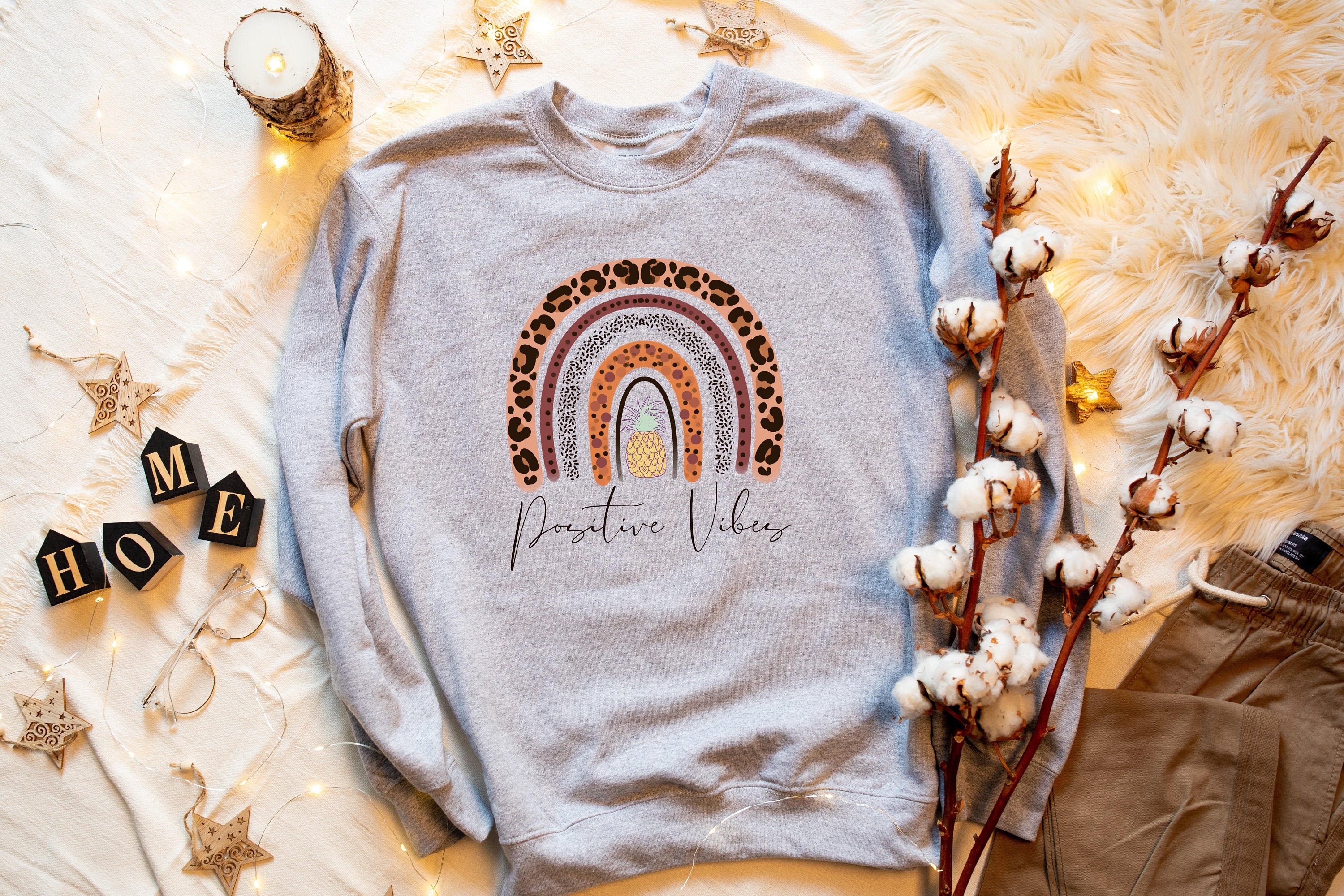 Positive Vibes Only Sweatshirt Couples Sweatshirt Jumper - Etsy