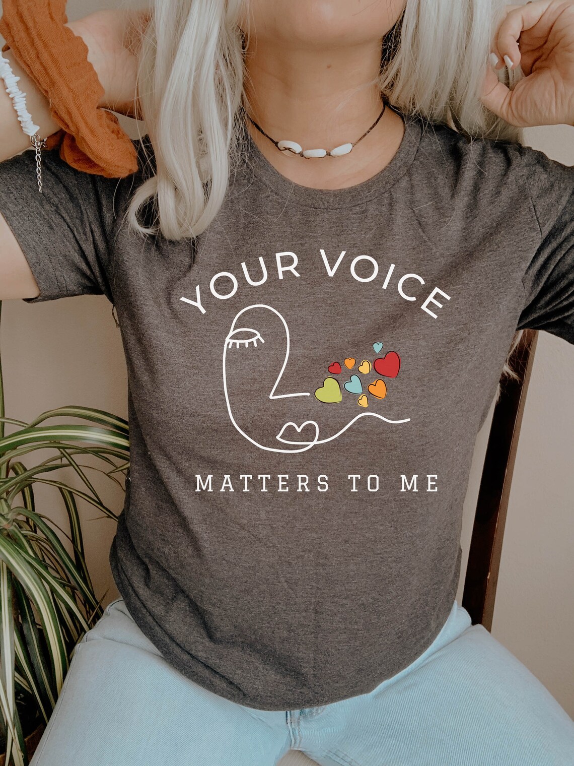 SLP Shirt Your Voice Matters Every Voice Matters Speech Language ...