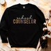 School Counselor Sweatshirt - School Counselor Sweater - Counselor ...