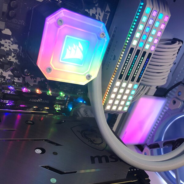 White Rgb Pc Cases - Etsy