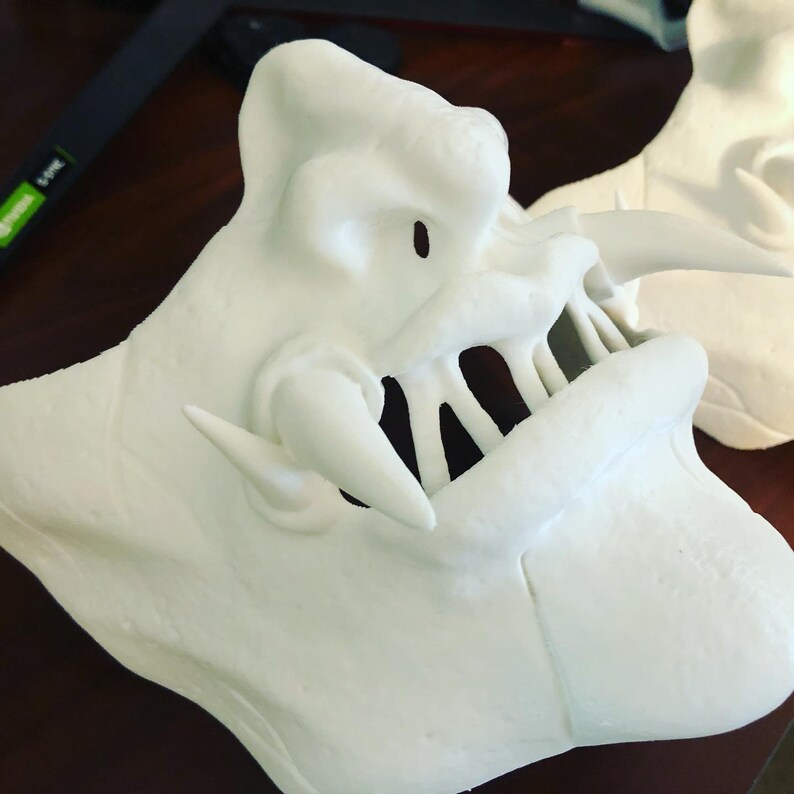 Custom 3D Printed PLA Mask or Helmet – Cosplay, Halloween (send STL) - Etsy