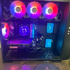 LED Front PC Case - Mid Sized Tower - Coming Soon!!! - Etsy