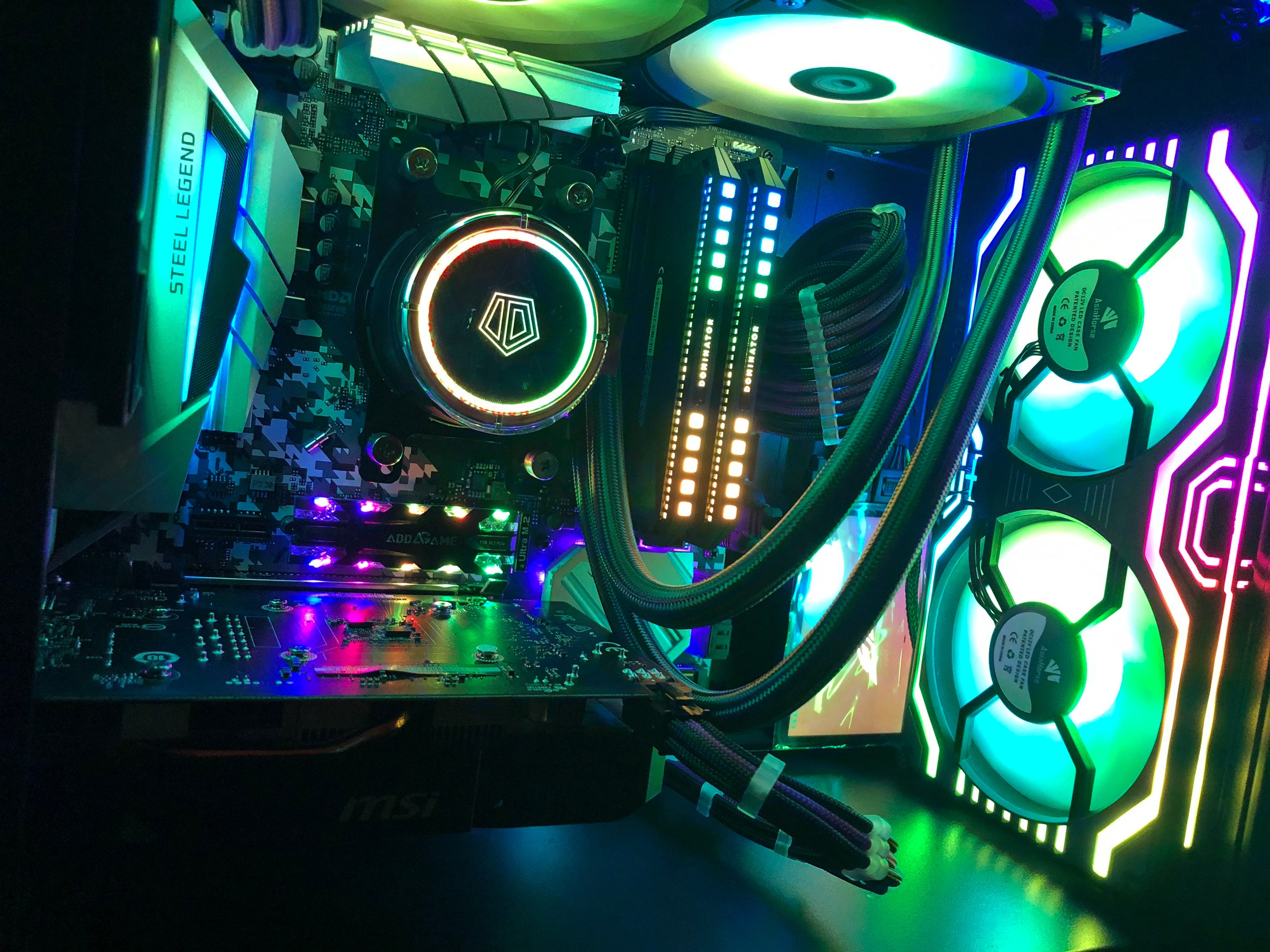 Original Luna The Black Gaming Computer Black PC for Moon | Etsy