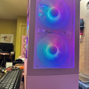 Evelynne Extreme ® the Original Pink Gaming Computer Prebuilt Streaming ...