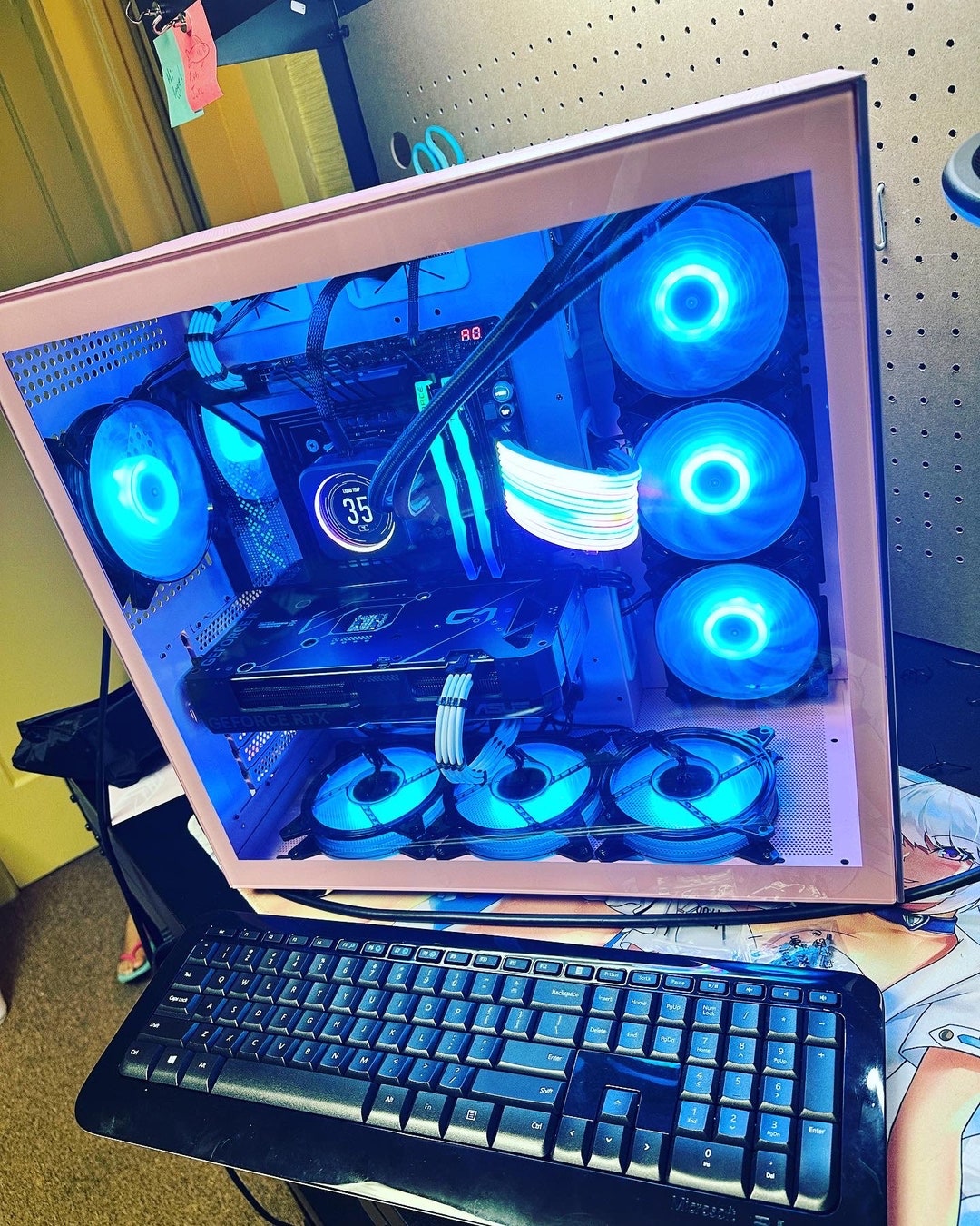 Vanessa - Pink Lian Li - Mid Sized Tower - Nvidia 4090 & Intel I9 - Etsy