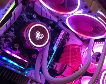 Pink Gaming Pc | Etsy