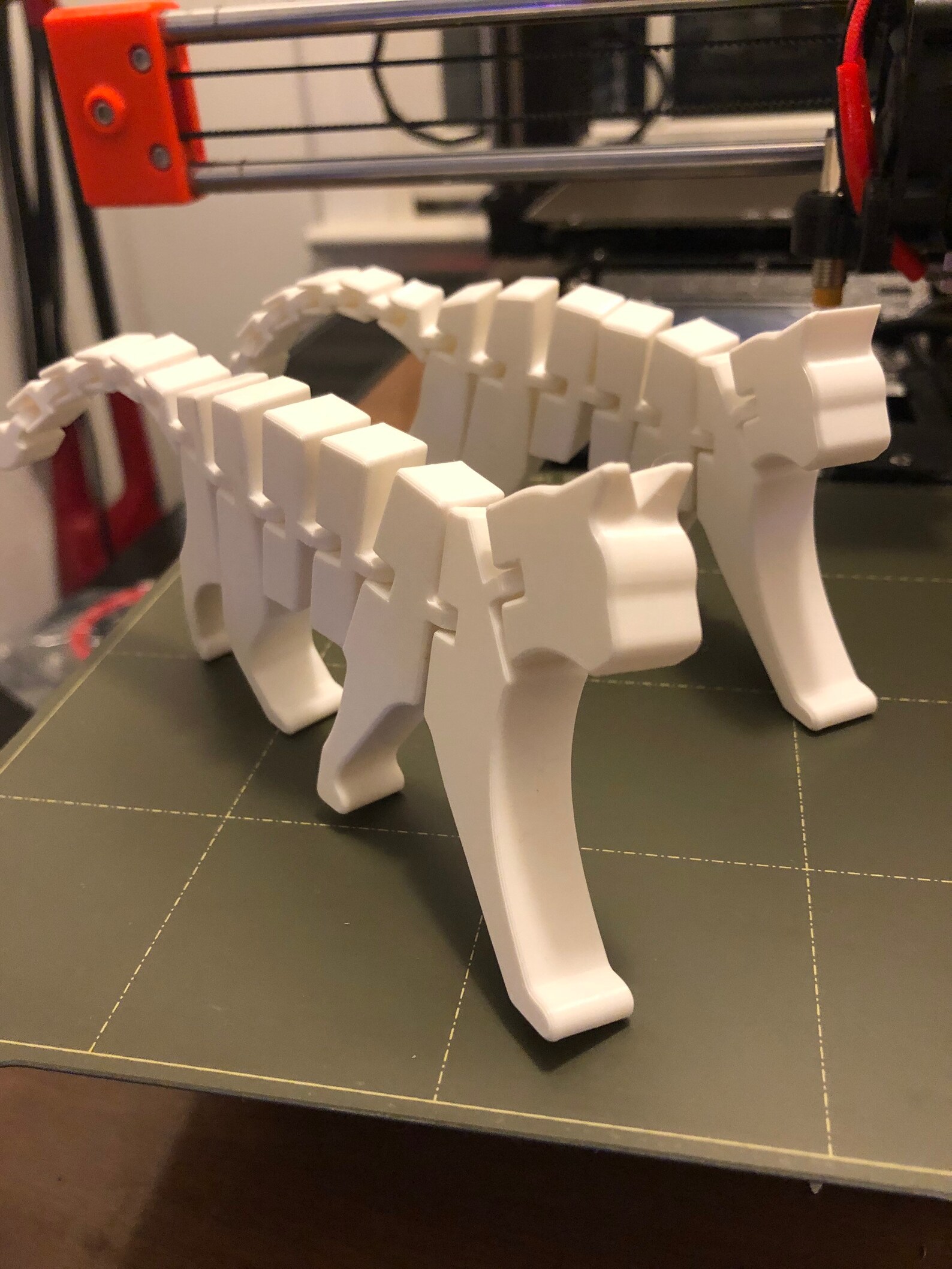 Flexi Cat 3D Printed in Your Color And/or Size Choice. 3D | Etsy