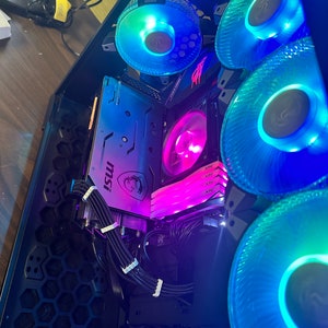 LED Front PC Case - Mid Sized Tower - Coming Soon!!! - Etsy