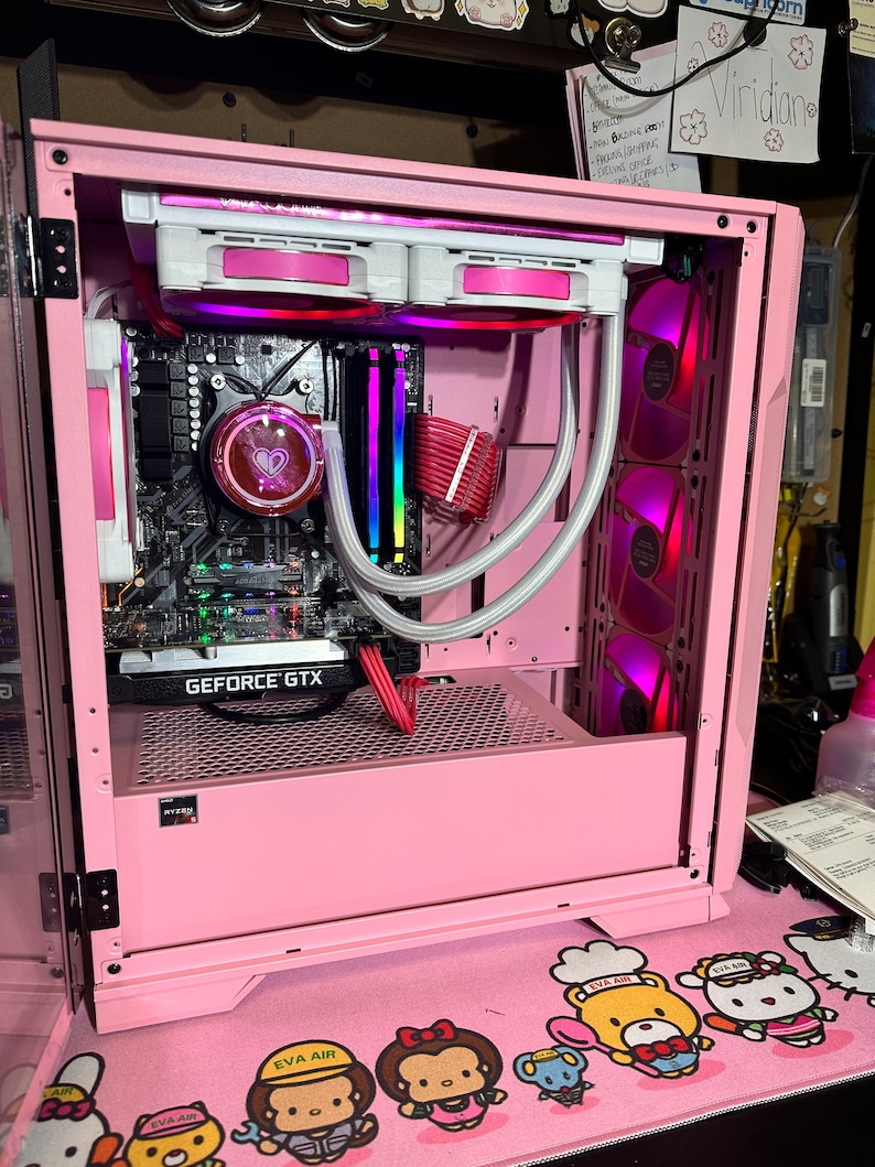 The Beginner Evelynne ® - the Original Pink Gaming Computer (prebuilt ...