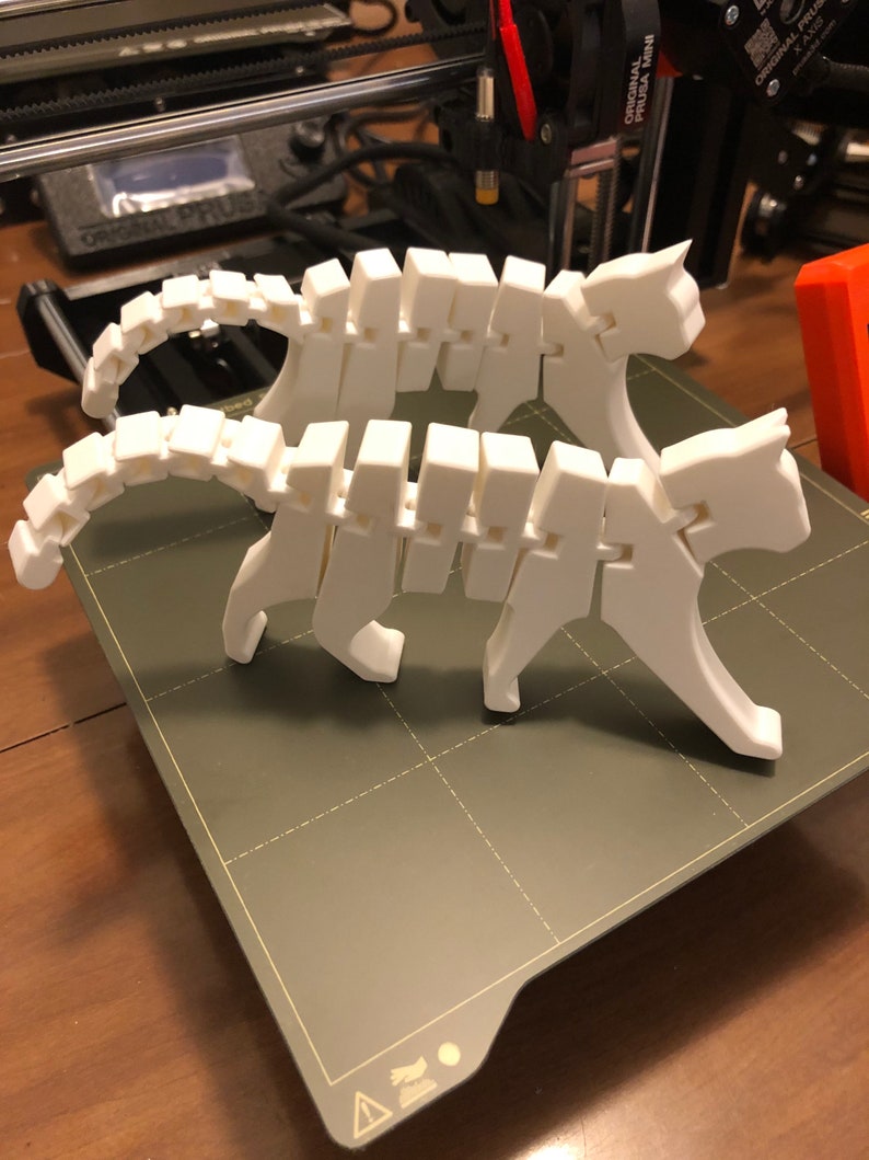 Flexi Cat 3D Printed in Your Color And/or Size Choice. 3D | Etsy