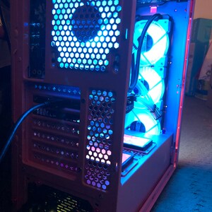 Pink Gaming PC NZXT Custom Build PC for Gaming - Etsy