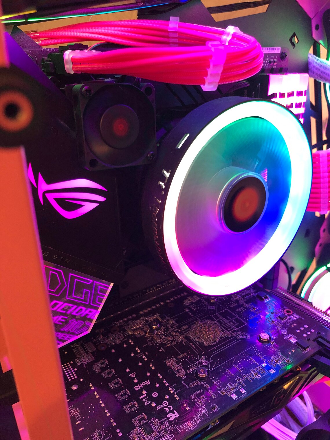 Ready to Ship Pink Gaming PC Wire Frame Custom Build PC - Etsy Nederland