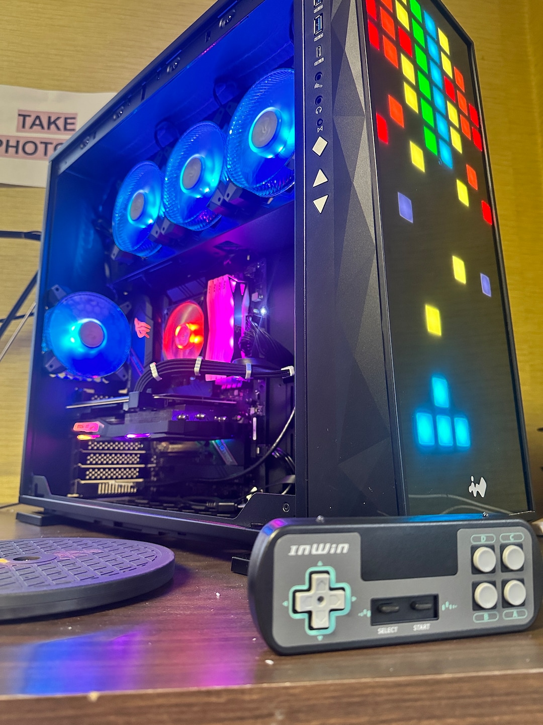 LED Front PC Case - Mid Sized Tower - Coming Soon!!! - Etsy