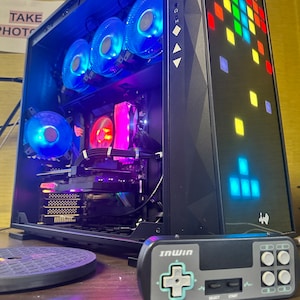 LED Front PC Case - Mid Sized Tower - Coming Soon!!! - Etsy
