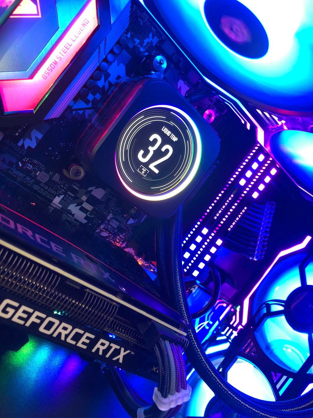 The Black Moon Gaming Computer - Black PC for Moon Watching - Etsy