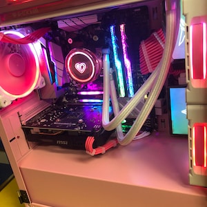 The Advanced Evelynne ® - the Original Pink Gaming Computer (prebuilt ...