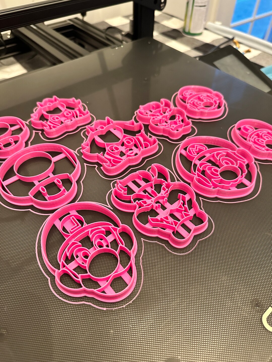 3D Printed Super Mario Cookie Cutters, Holiday Baking - Etsy