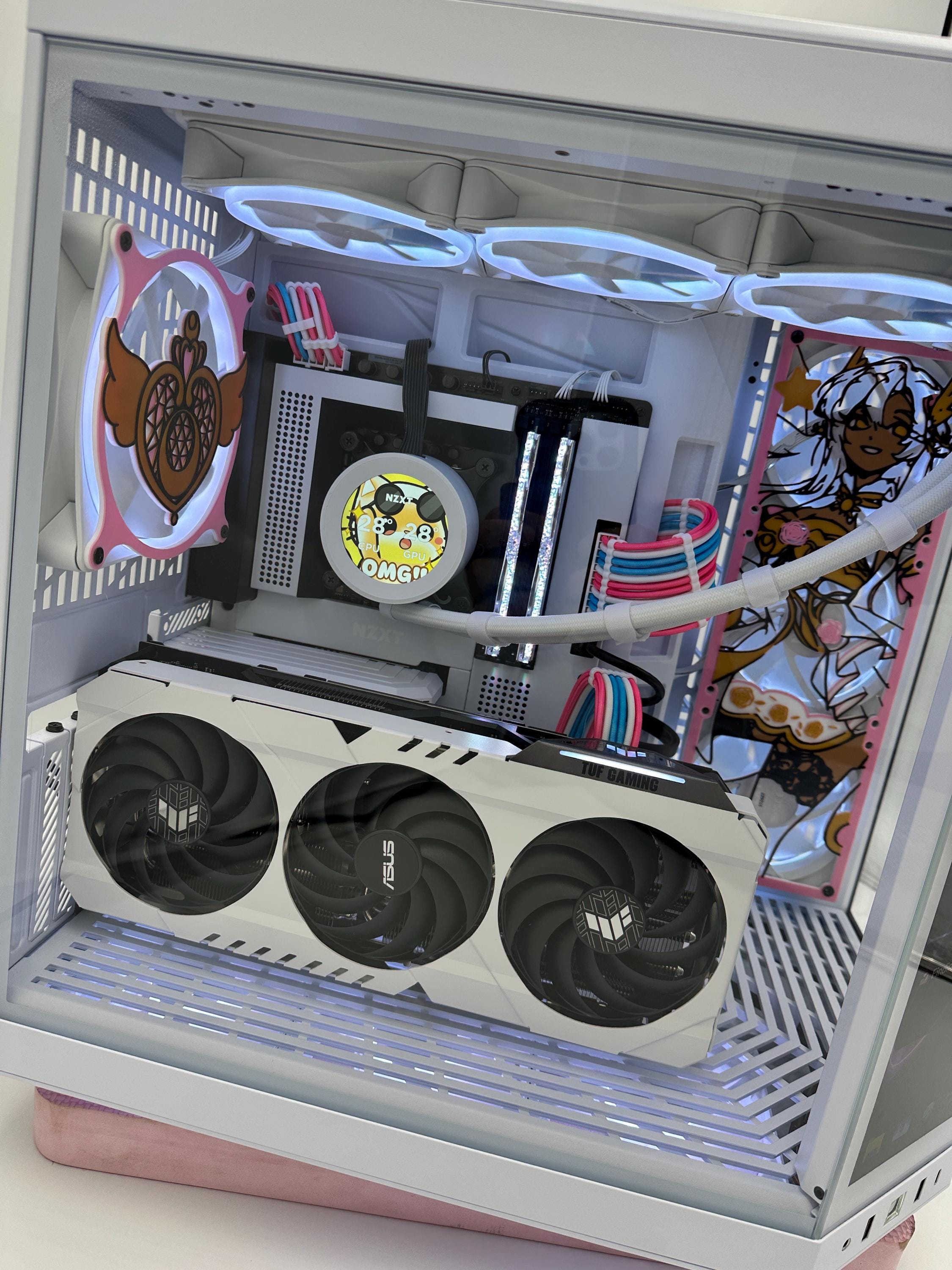 The Kristina ® - the Hyte Y70 Gaming Computer (prebuilt White PC ...