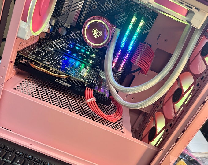 The Under Evelynne ® the Original Pink Gaming Computer Prebuilt ...