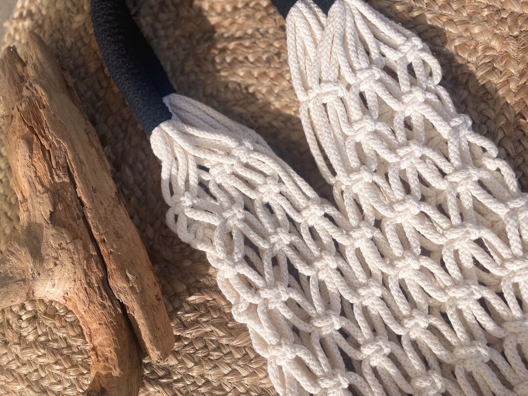 Cala Model Macramé Filet Bag - Etsy UK