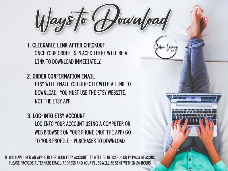 Sober Vibes Only Blue Watercolor Wallpaper | Recovery Digital Download ...