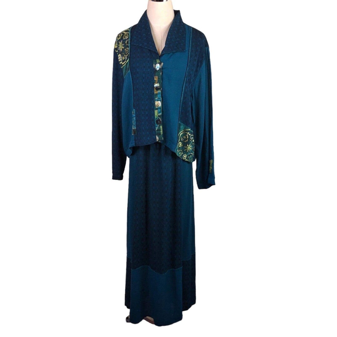 Faith Celia Forrester Vintage Skirt Set Womens Medium 2 Piece - Etsy