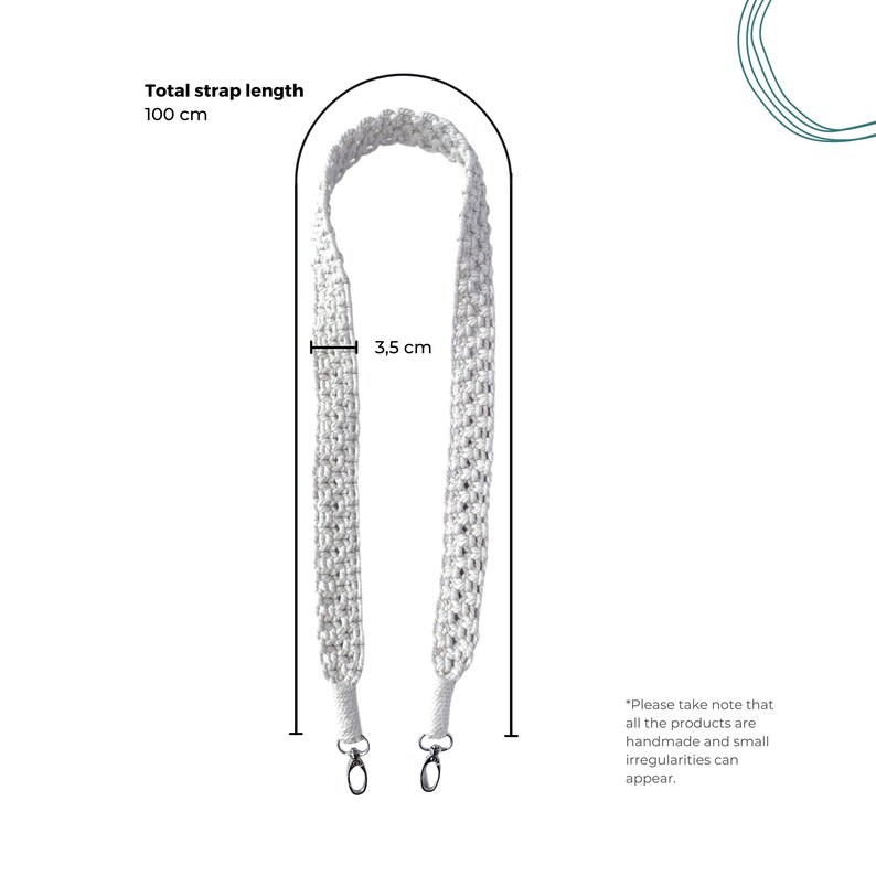 Macrame Camera Neck Strap on White Camera Shoulder Strap - Etsy