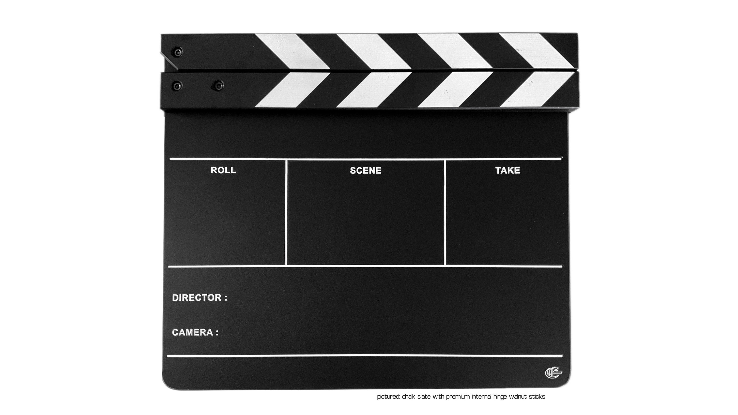 11" Chalk Hollywood Clapperboard - Etsy