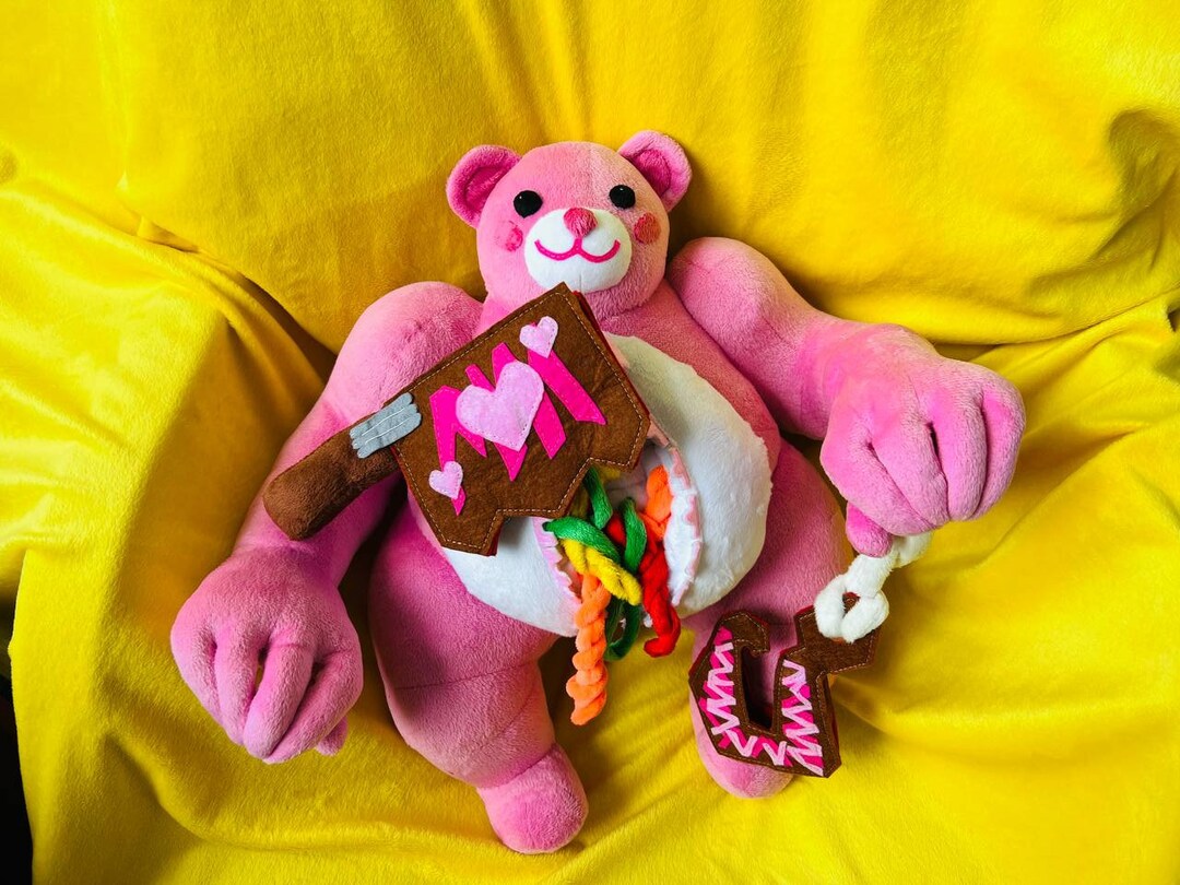 Cuddle Bear Stitches Monster Heroes of the Storm Whimsigoth Gift Plush ...