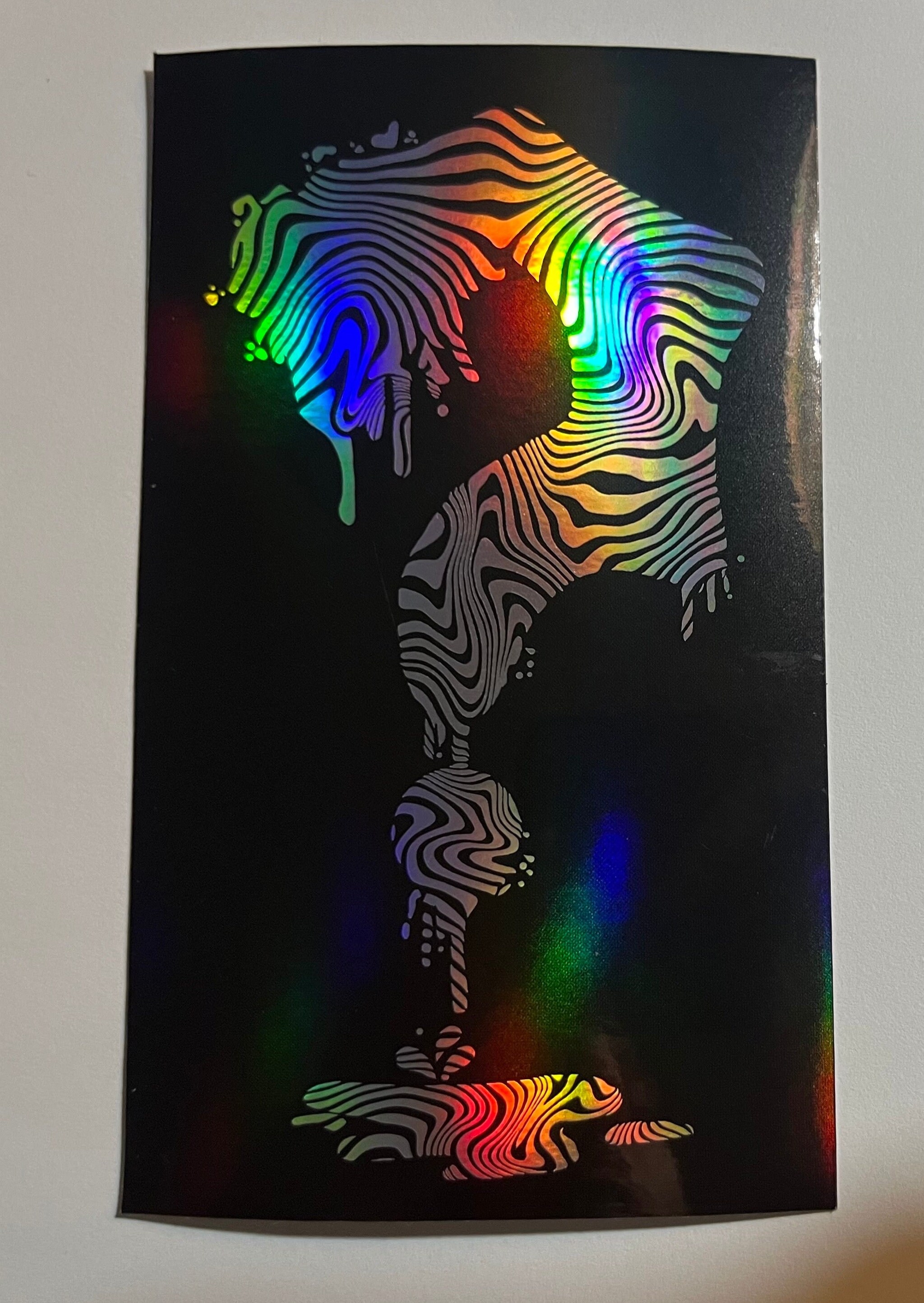 Tipper Holograpgic Sticker - Etsy